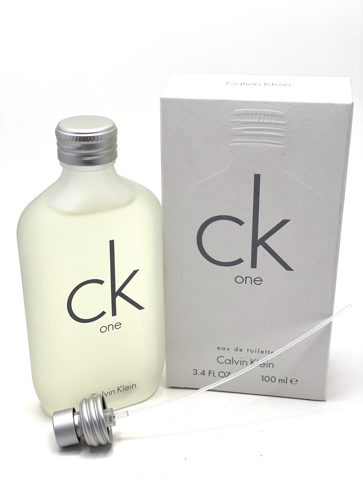 CK One By Calvin Klein 3.4 Fl.oz Eau De Toilette Spray For Unisex ...