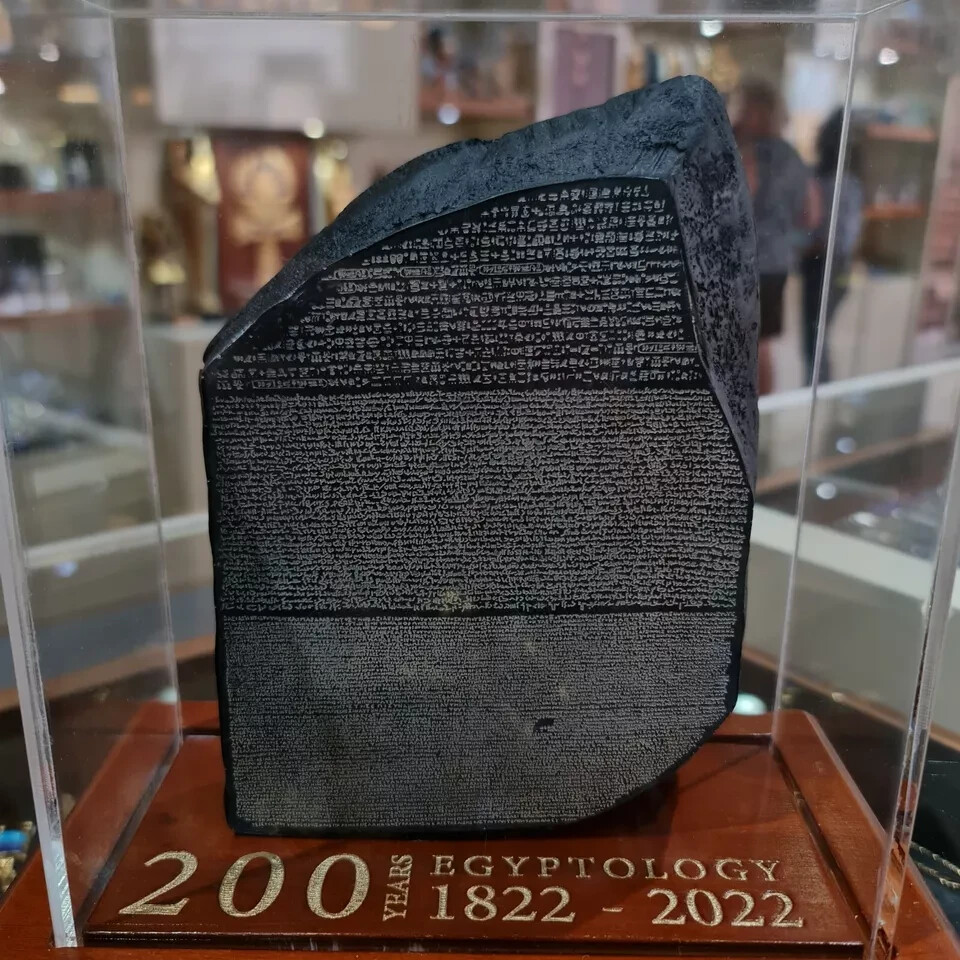LIMITED EDITION Rosetta Stone Replica, 200th Anniversary Collectible ...