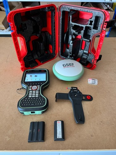 Leica GS07 GNSS Smart Antenna 4G with CS20 LTE Field Controller | eBay