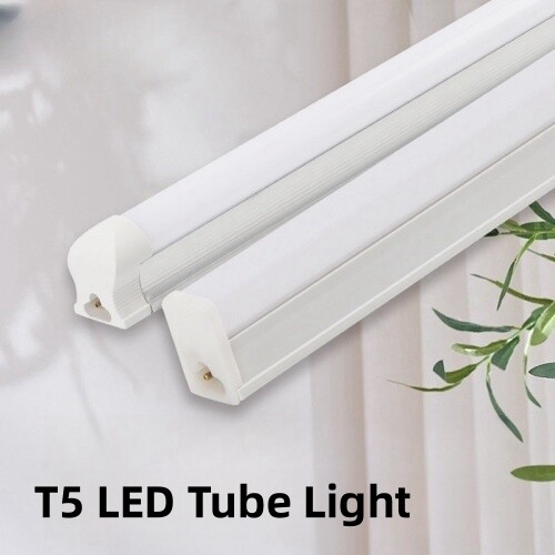 3Pcs T5/T8 LED Tube Light 1FT/2FT Fluorescent Lamp Bulb Replacement DIY ...