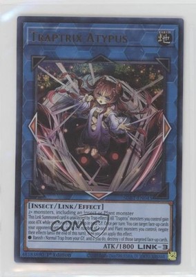 Traptrix Atypus Ultra Rare 1st Ed. YuGiOh Structure Deck: Beware of # ...