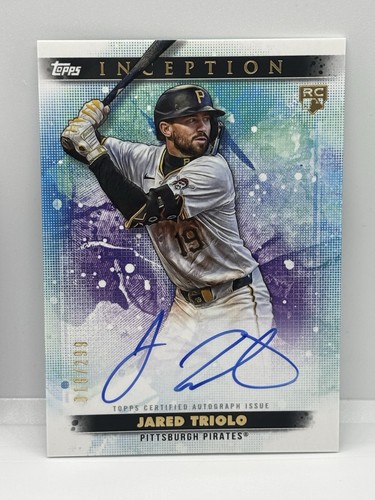 2024 Topps Inception Jared Triolo Rookie Auto /299 #BRES-JT Pirates | eBay
