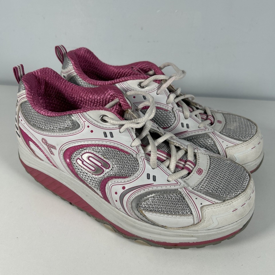 Skechers Shape Ups Shoes Pink/White 12309 Sneakers Women's Size 9 ...