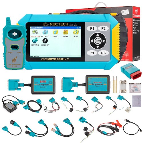 OBDEMOTO 900PRO 3-in-1 Motorcycle Diagnostic Scanner + Key Matching+ ...