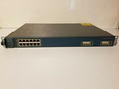 Cisco Catalyst 3500 Series XL WS-C3512-XL-EN 12 Port Ethernet Switch ...