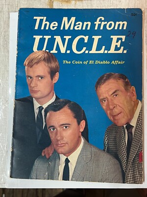 The Man from UNCLE The Coin of El Diablo Affair 1965 Wonder Books ...