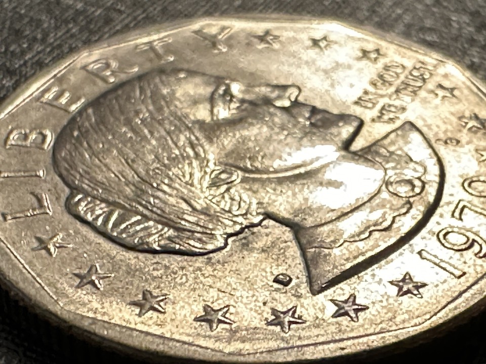 1979 Susan B Anthony Liberty FG - Frank Gasparro ONE DOLLAR U.S. Coin ...