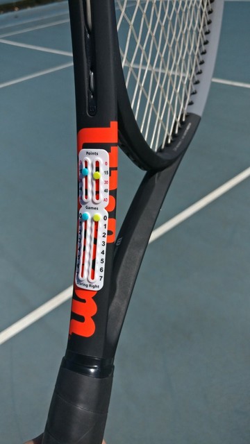 50 X Scoring Right Tennis Scorekeeper ITF Conforming Racquet Attachment ...