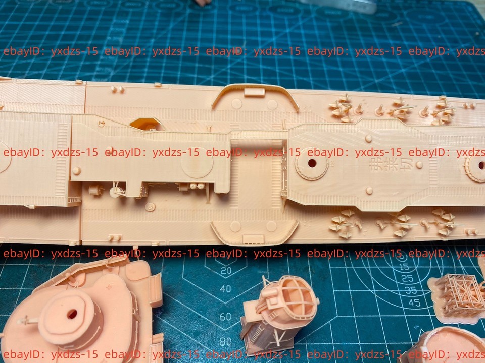 1/200 Uss Fletcher Class Destroyer(full Hull/waterline) 3d Printed Kits ...