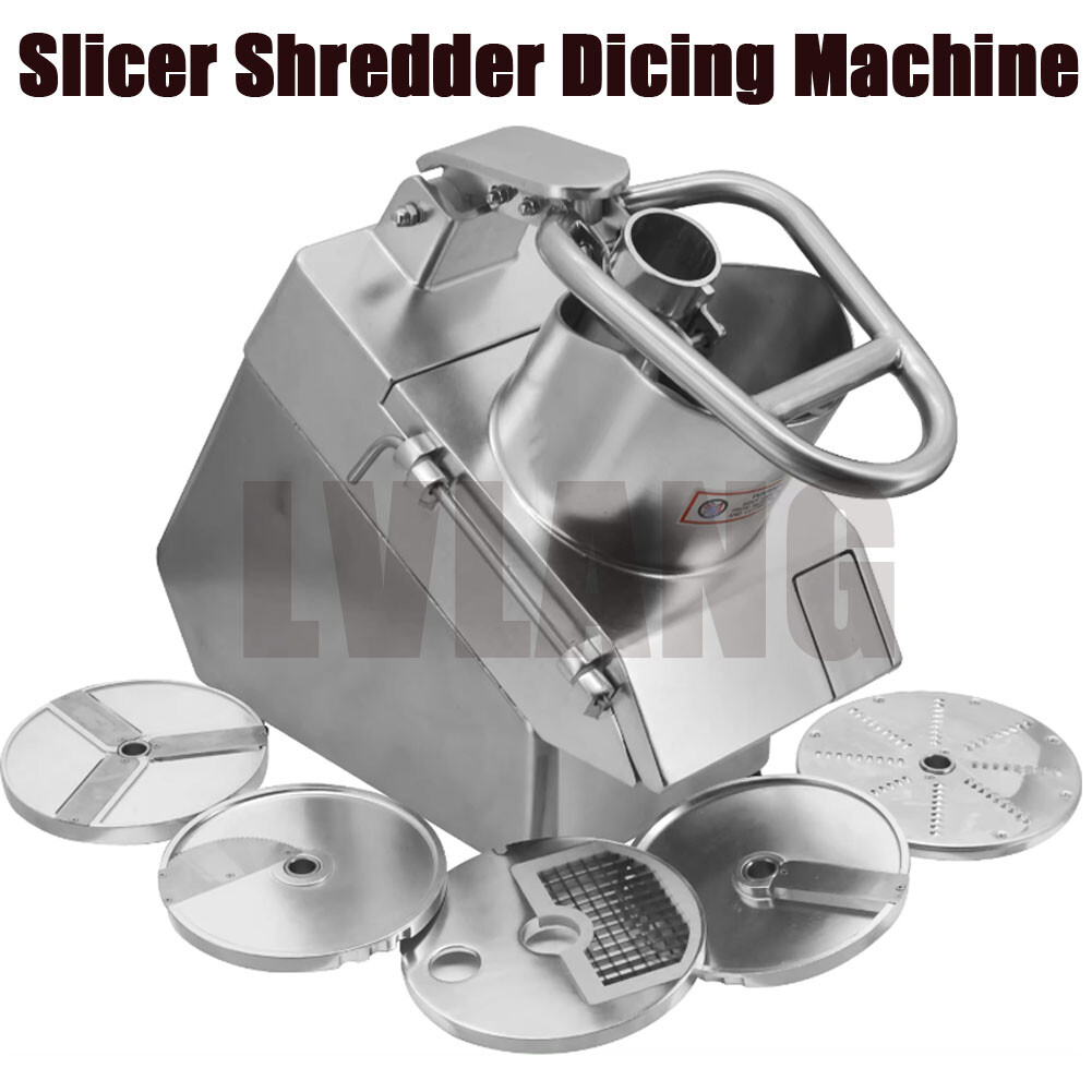 Multi-functional Electric Fruit and Vegetable Slicer Shredder Dicing ...