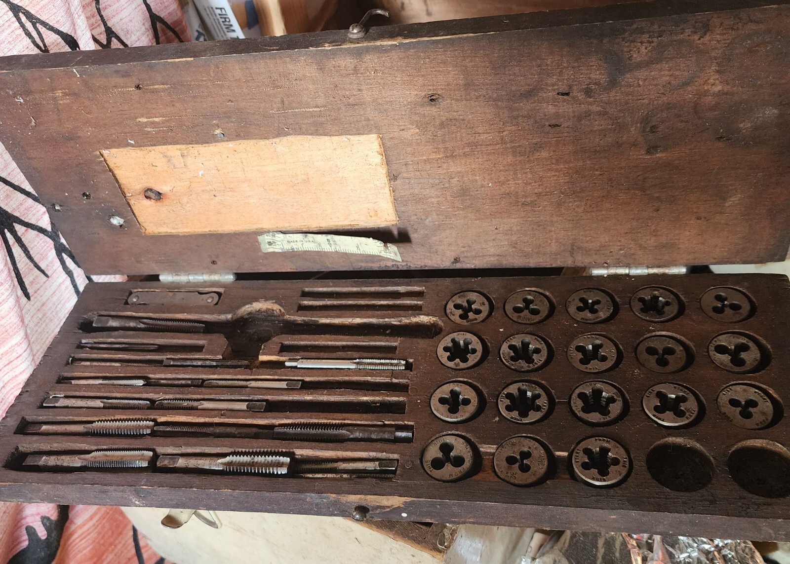Antique Tap And Die Set Late 1800's | eBay