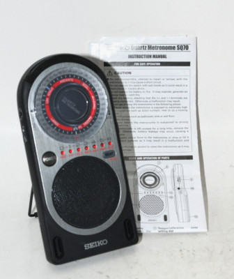 Seiko Quartz Metronome Model SQ70 | eBay