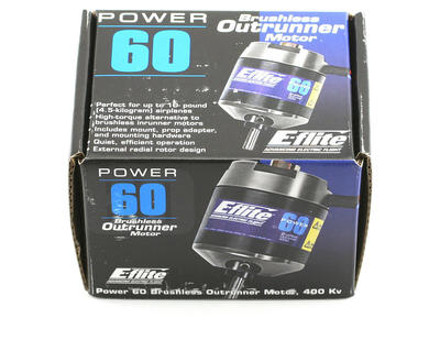 Eflite E-flite Power 60 Brushless Outrunner RC Airplane Motor 400kv ...