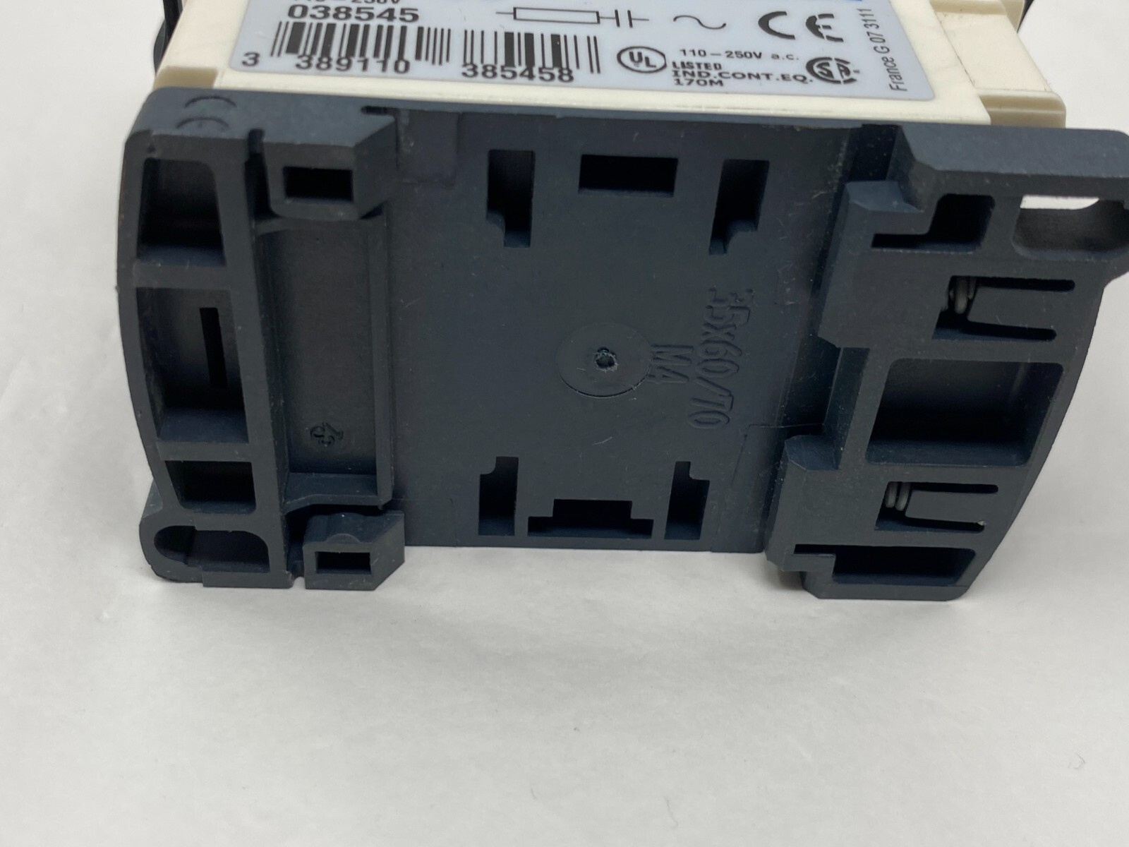 Schneider Electric LC1D25G7 IEC Magnetic Contactor 120V 25A 1NO/1NC 3 ...