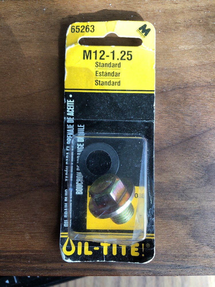 Dorman / Motormite/ Oil-Tite 65263 Oil Drain Plug M12-1.25 | eBay