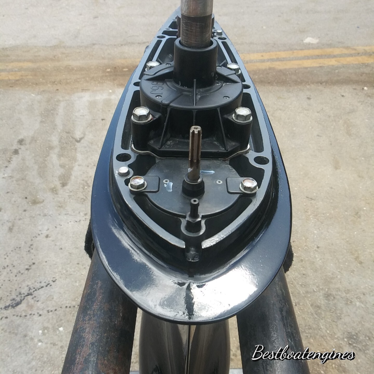 SUZUKI DF150 SUZUKI 150 LOWER UNIT 25" SHAFT REBUILD ROTATION BLACK OR ...