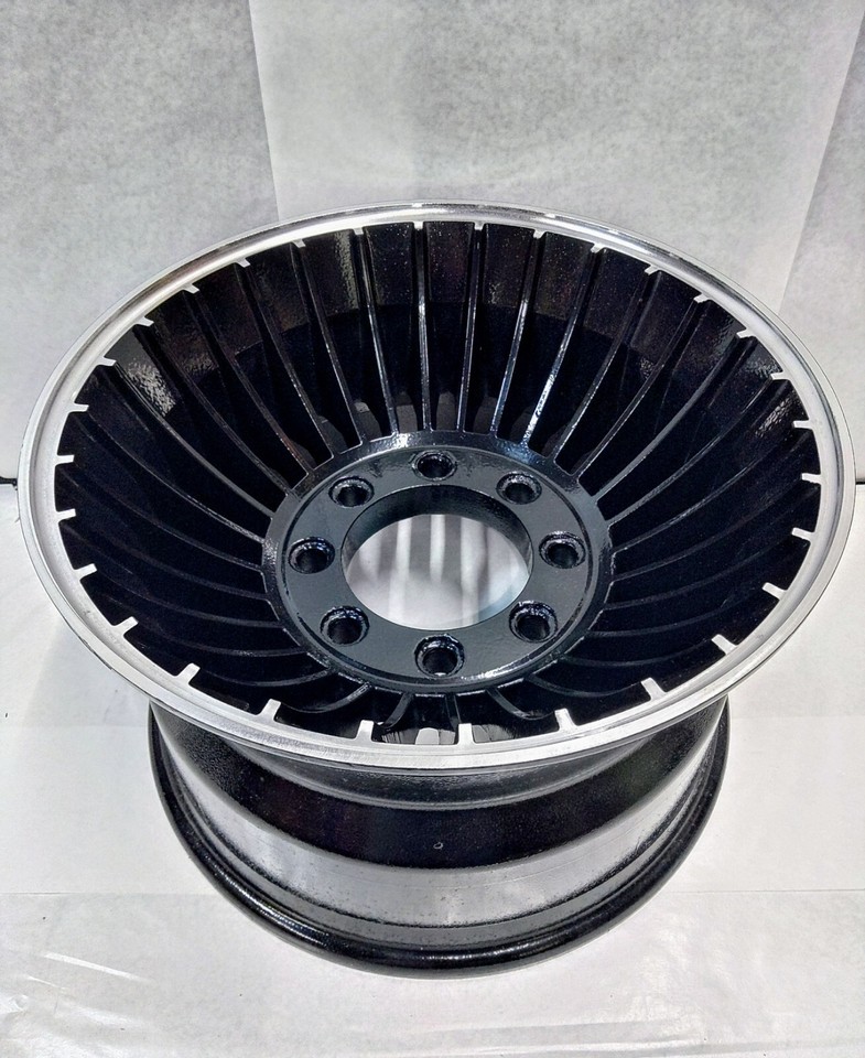 Vintage Turbine Hurricane Aluminum 8 Lug 4x4 Truck Wheels Cyclone ...