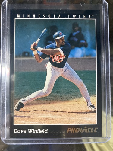 1993 Pinnacle Baseball Dave Winfield - Minnesota Twins #438 | eBay