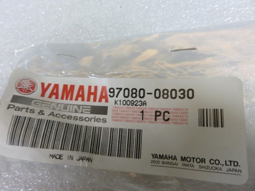 G8A New Genuine Yamaha 97080-08030 Bolt Exhaust Plate | eBay