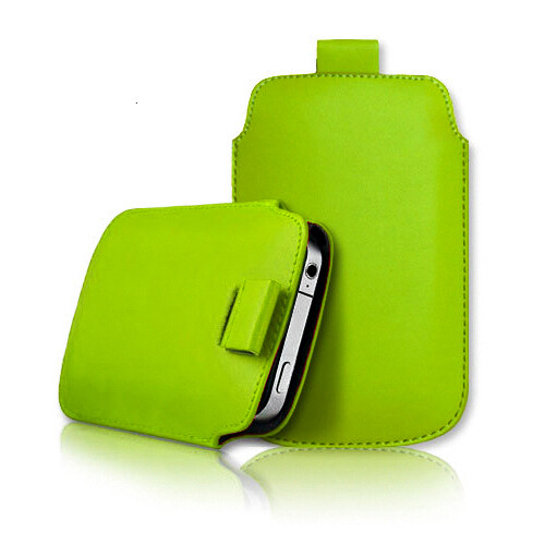 QUALITY LEATHER PULL TAB CASE COVER POUCH SLEEVE FOR NOKIA & DORO ...