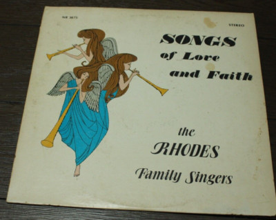Songs of love and faith - the Rhodes family singers Vinyl | eBay