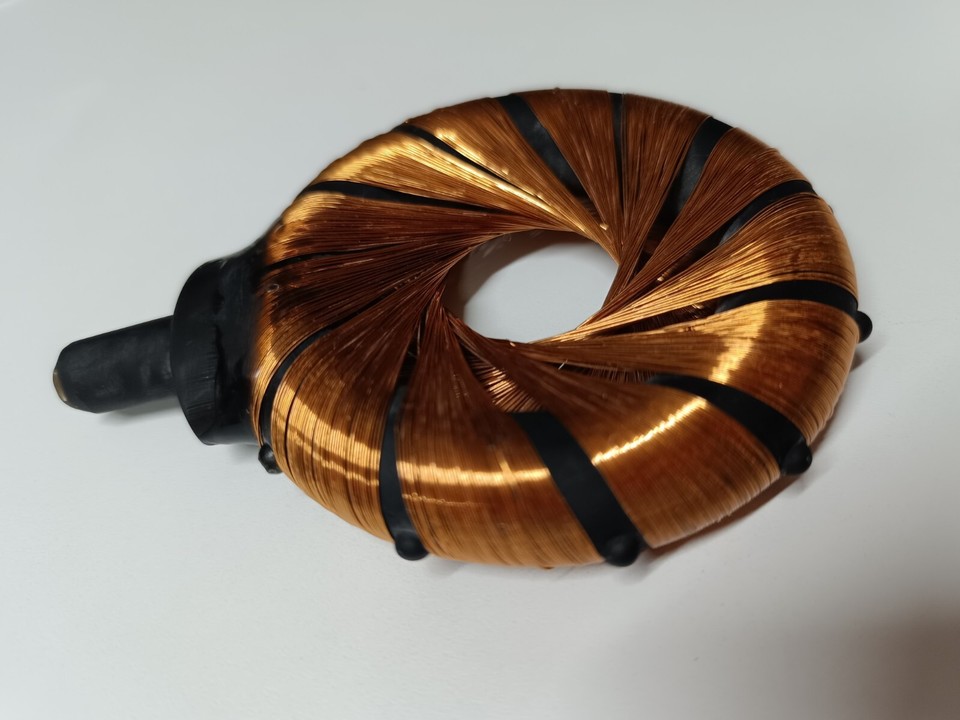 Rodin Coil new 12 turns cler 6" Scalar Toroidal Vortex Wave Generator ...