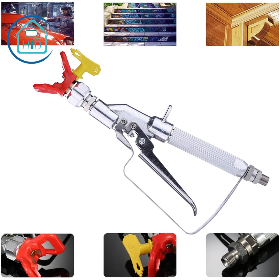 NEW With Nozzle Guard and 517 Tip for 3600PSI Airless Paint Spray ...