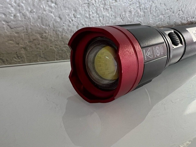 Infinity X1 Flashlight 5000 Lumens - Rechargeable Dual Power Twist ...