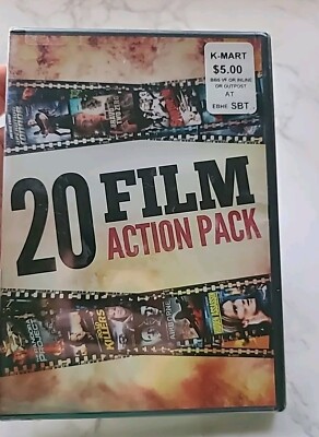 20 Film Action Pack NEW DVD 29 hours Disaster Zone, Forced To Kill ...