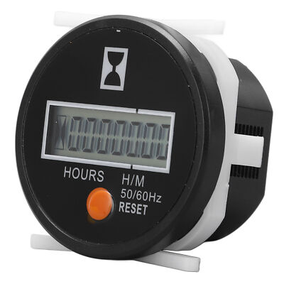 Digital Hour Meter HighPrecise Mechanical Hourmeter Hour Gauge With ...