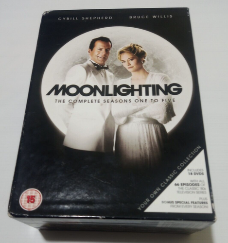 MOONLIGHTING série complète de la saison 1-5 coffret DVD PAS DE TVA UE ...