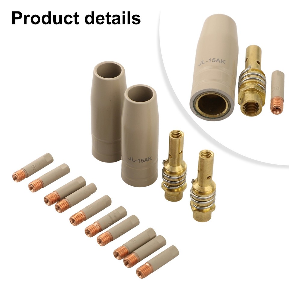 14 Piece Welding Nozzle Kit 15AK Coating Suitable for Airless For ...