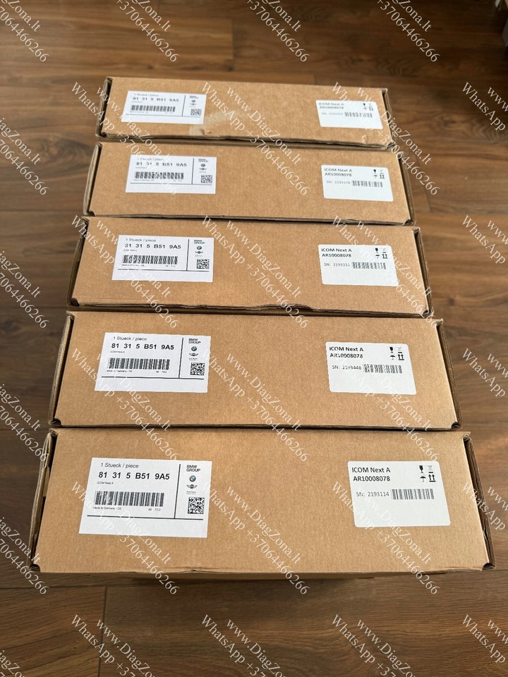 Genuine BMW ICOM Next A3 Diagnostic Dealer VCI tool 81315B519A5 For ...