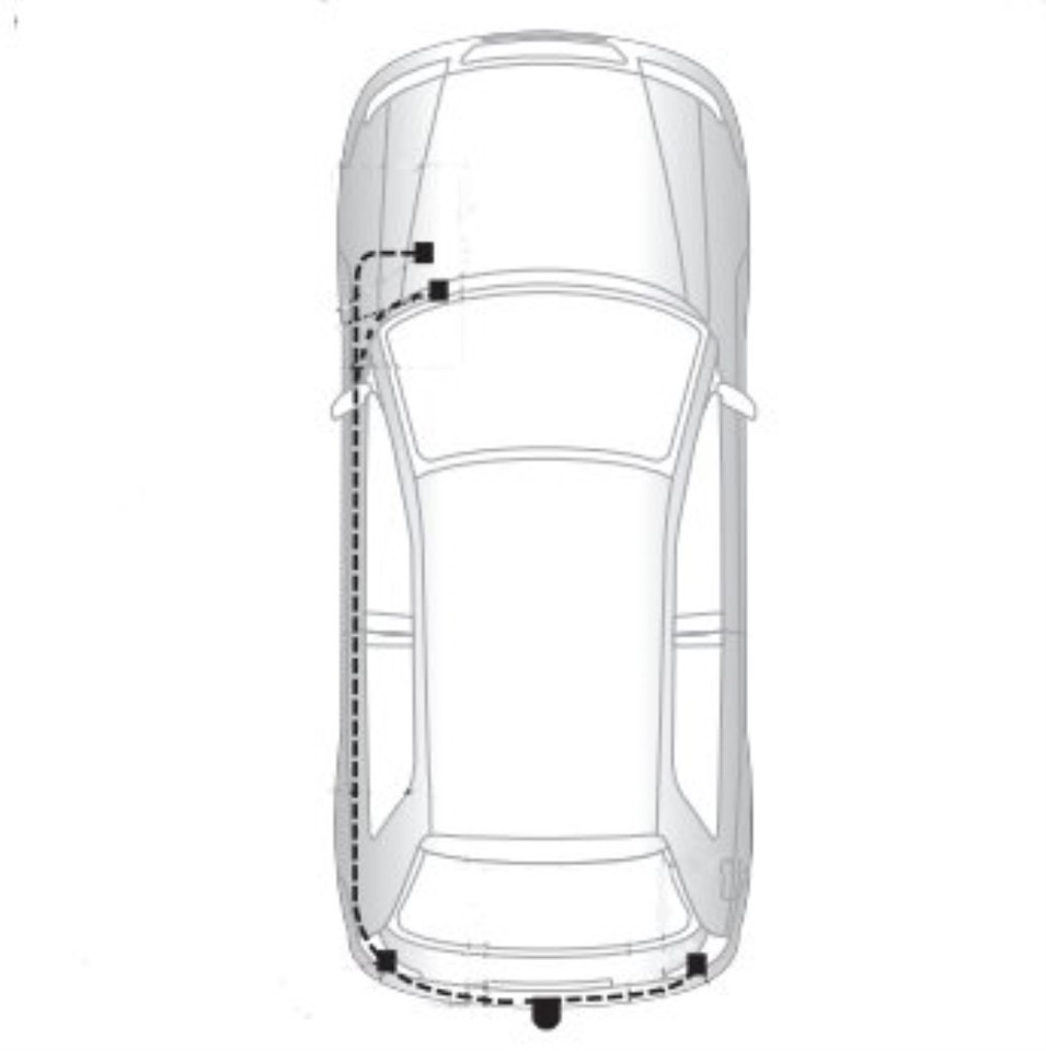 AHK für Kia Optima Limousine 16-19 vertikal abnehmbar + 7-polig E-Satz ...