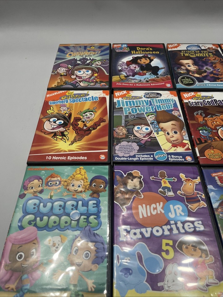 Lot Of 11 Children's DVDs Nickelodeon And Nick Jr | eBay