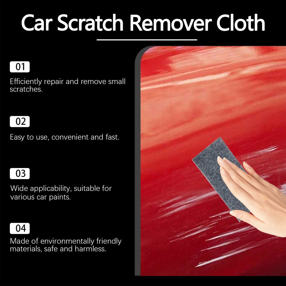 18× Nano Magic Sparkle Cloth Car Scratch Remover for Car Scratches ...