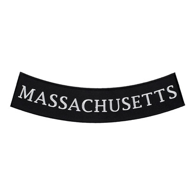 Massachusetts State Bottom Rocker Patch, U.S. 50 States Patches | eBay
