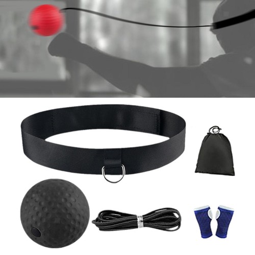 Ballon de boxe, équipement MMA avec bandeau réglable et ficelle pour | eBay