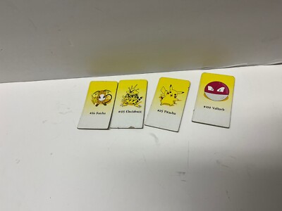 Pokemon Sorry Board Game 2000 - Replacement Yellow Electric Movers Only ...