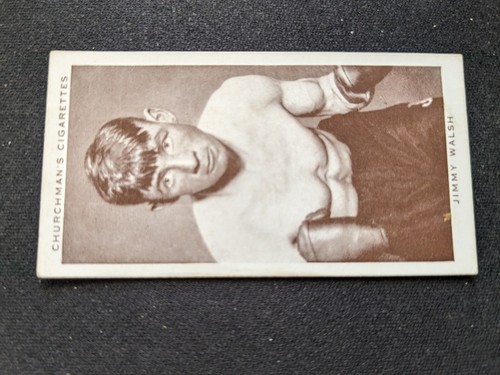 1938 Churchman's Boxing Personalities Card # 37 Jimmy Walsh (EX) | eBay
