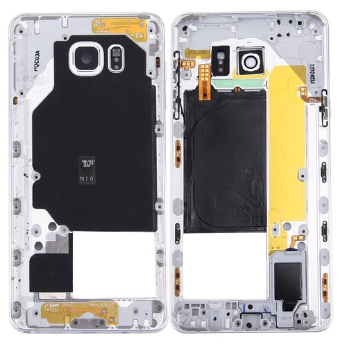 For Galaxy Note 5 / N9200 Middle Frame Bezel (White) | eBay