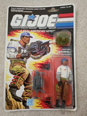 GI Joe 1987 Hasbro HARDBALL VINTAGE Action Figure - New In Box | eBay