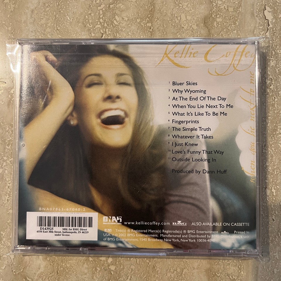 CD Kellie Coffey When You Lie Next To Me Bluer Skies Country 2002 BMG ...