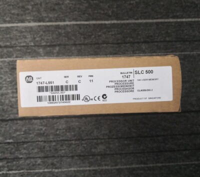 New Factory Sealed AB 1747-L551 / C SLC 500 5/05 CPU Processor Unit ...