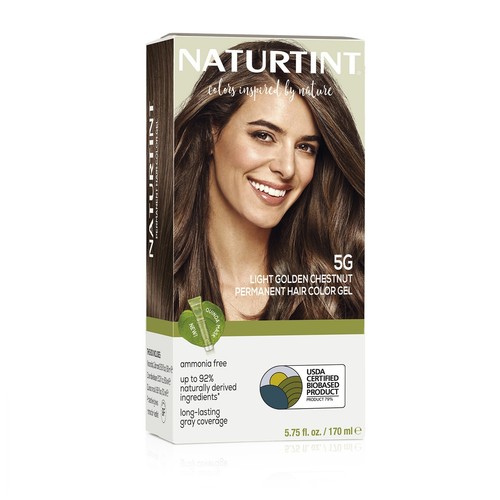 Naturtint Permanent Hair Color - 5G Light Golden Chestnut 5.07 Fl Oz ...