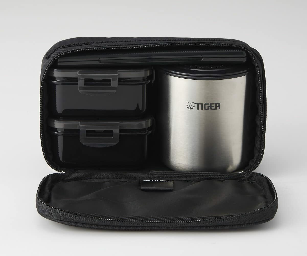 Tiger thermos bottle warming lunch box stainless steel lunch jar bowl ...