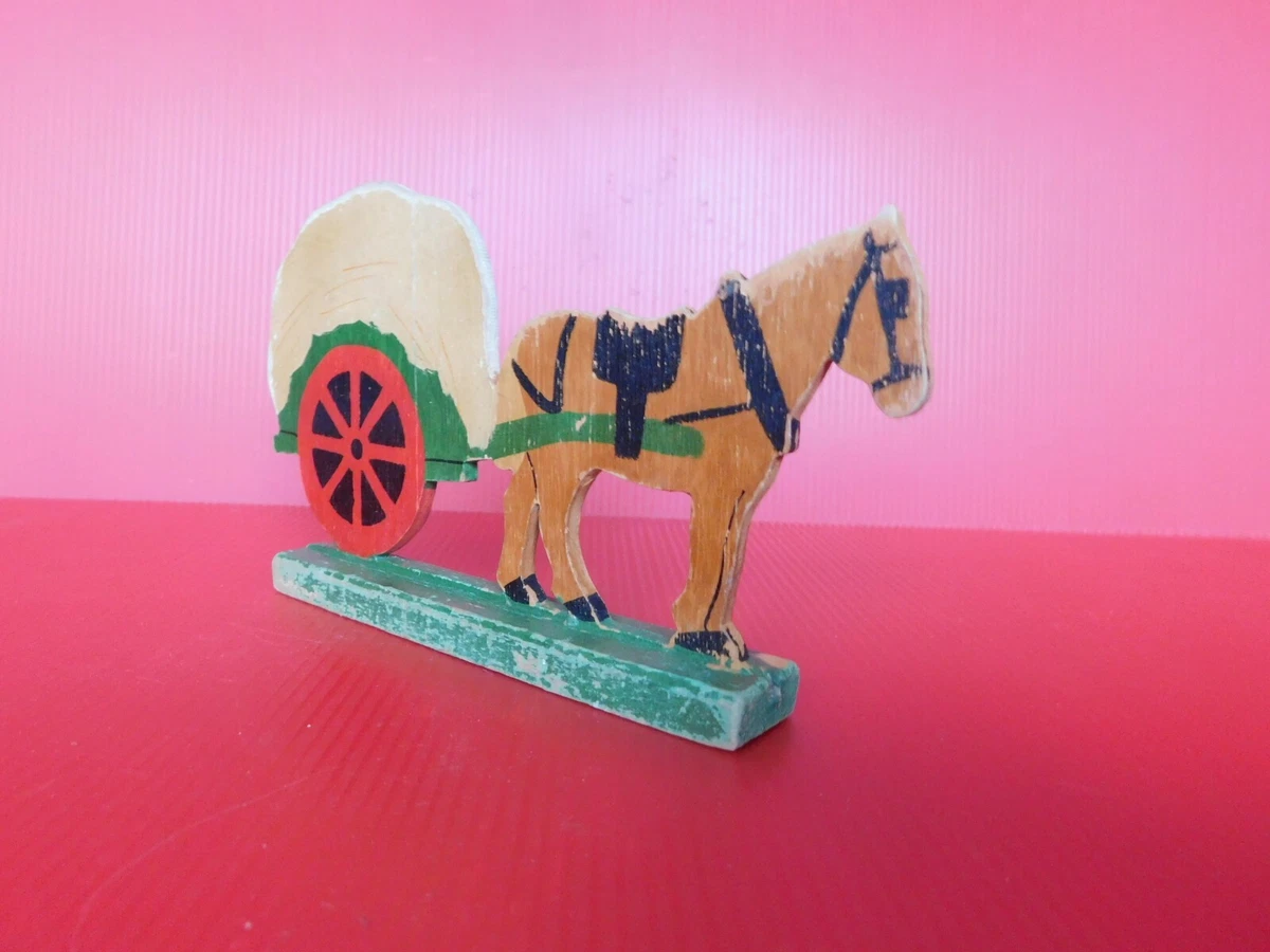 Wooden Cart Silhouette
