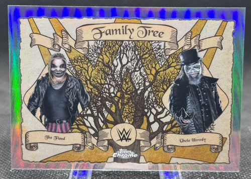 The Fiend Bray Wyatt Uncle Howdy 2025 Topps Chrome WWE Family Tree ...