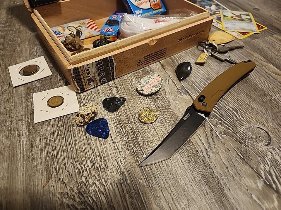 Junk Drawer Misc Lot Cigar Box Collectible Vintage Pokemon Knife | eBay