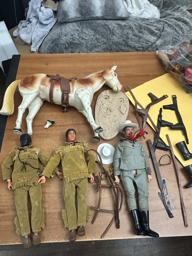Lone Ranger Tonto Scout Gabriel 1970's figures and accessories | eBay